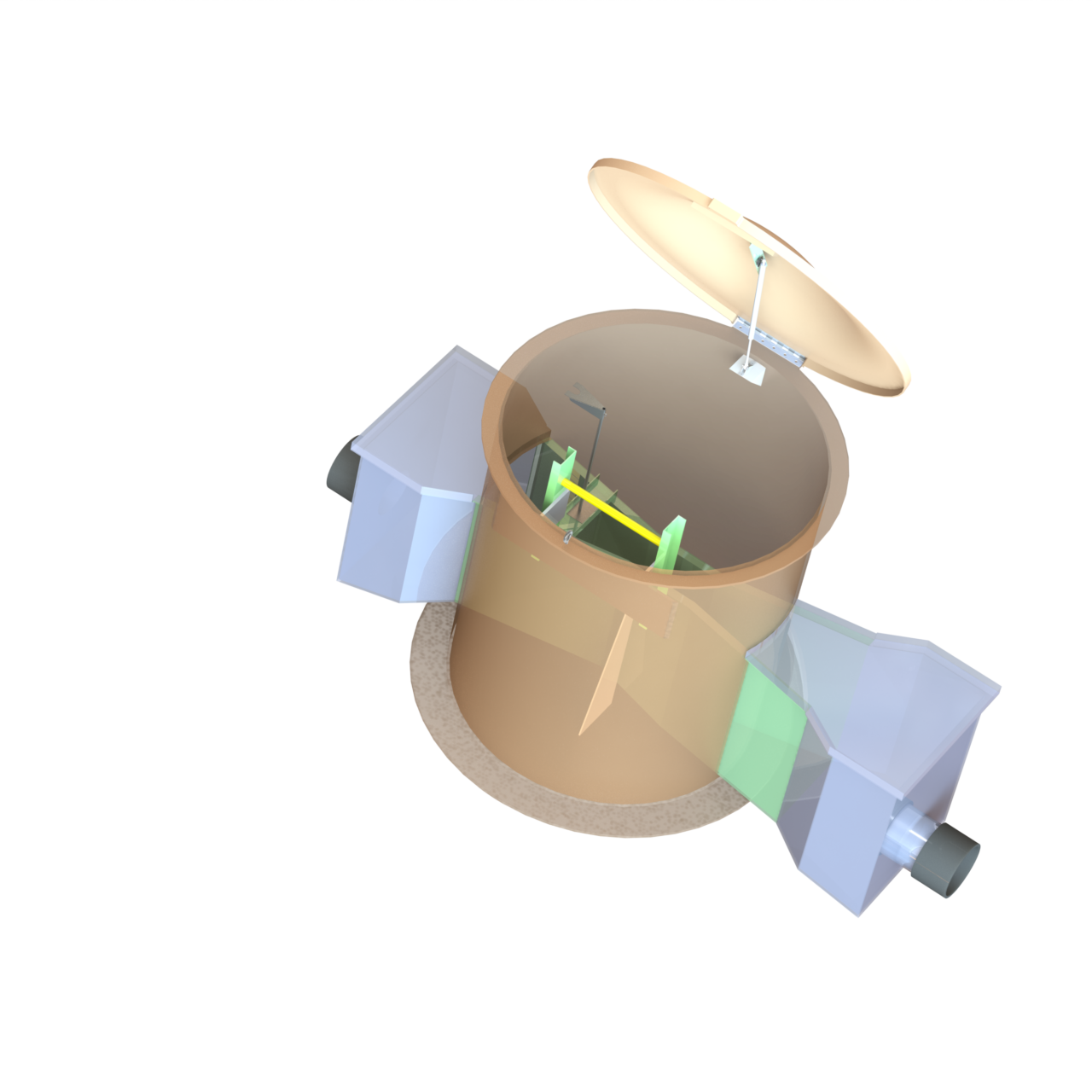 Open Channel Flow Metering Manhole System | Avensys